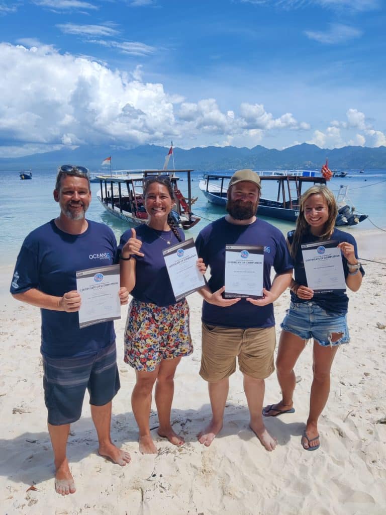 PADI IDC Gili Islands | PADI Course Director Sander | Oceans 5