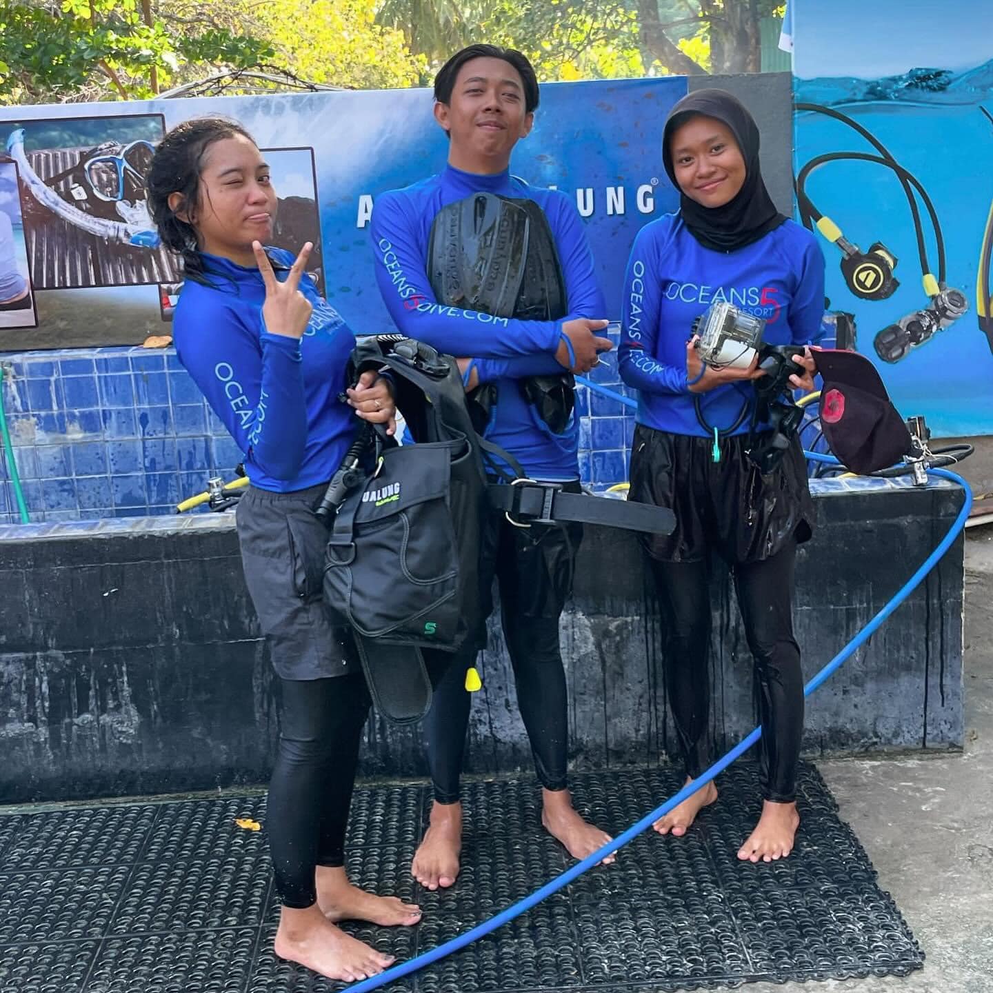 University of Mataram partnered up with Oceans 5 Gili Air